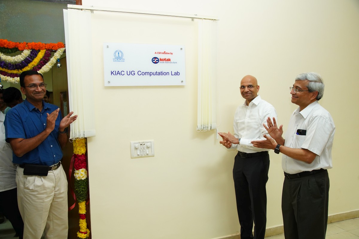 KIAC UG Computation Lab: Kotak IISc AI–ML Centre- Cutting edge research in AI/ML for Fintech ...
